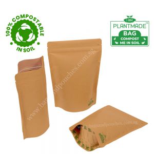 Compostable Pouches (Plant-made)